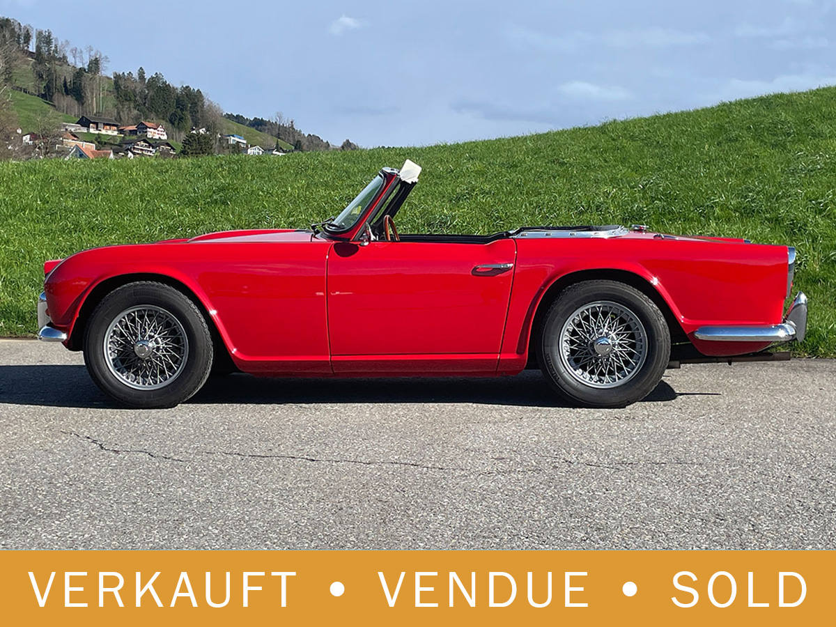 Triumph TR4 rot 1963